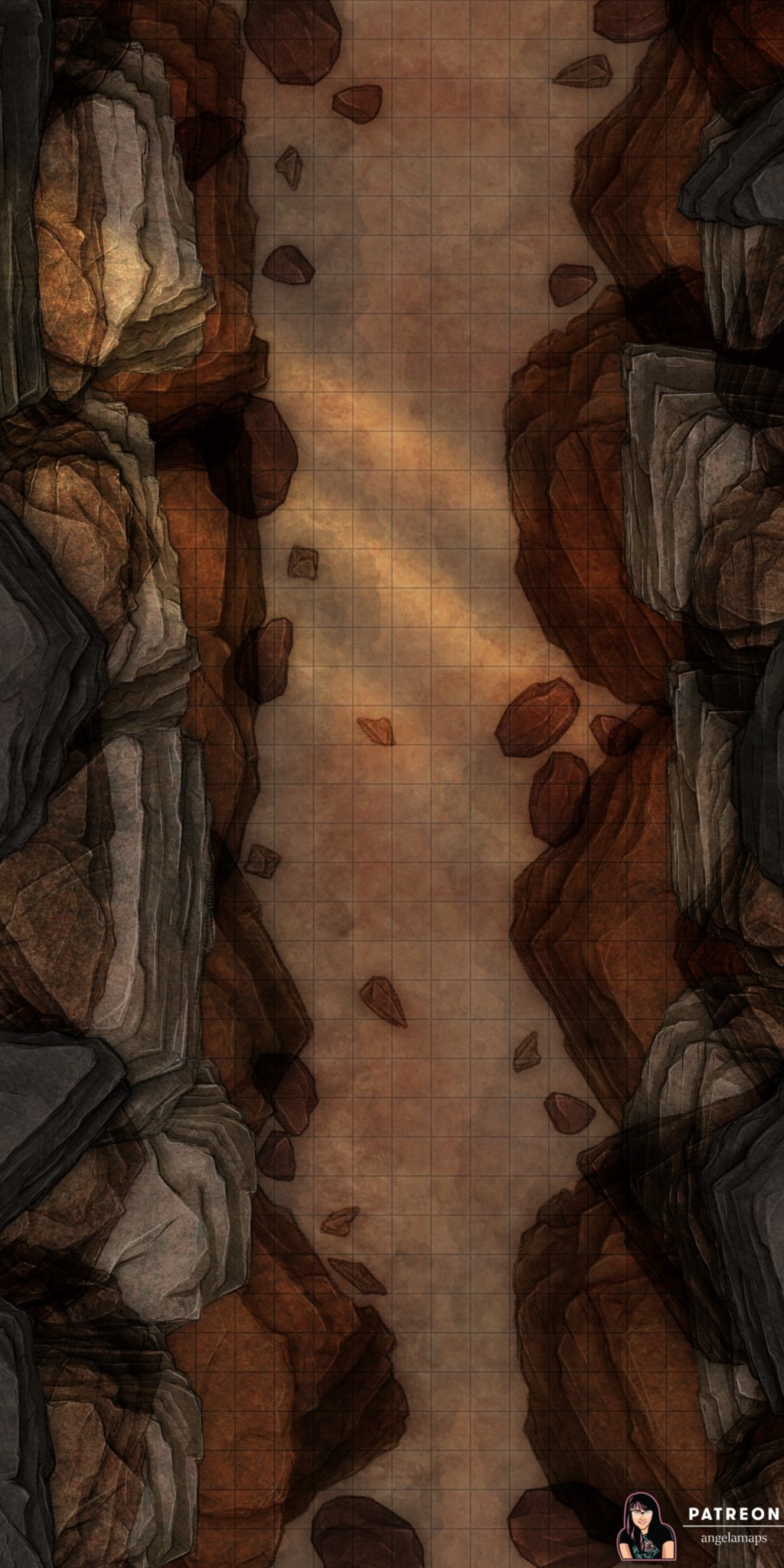 The Canyon – Angela Maps – Free, Static, and Animated Battle Maps for D ...
