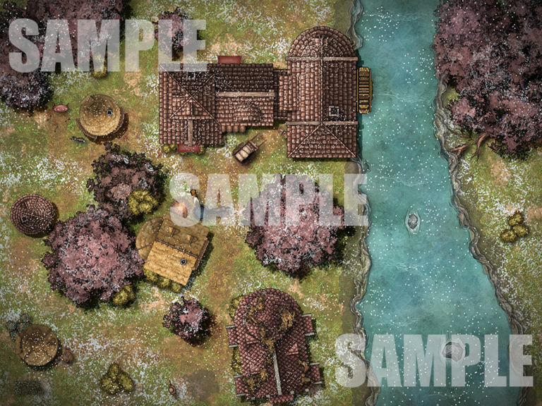 Riverside Mill – Angela Maps – Free, Static, and Animated Battle Maps ...
