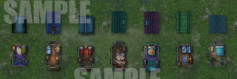 The Caravan – Angela Maps – Free, Static, and Animated Battle Maps for ...