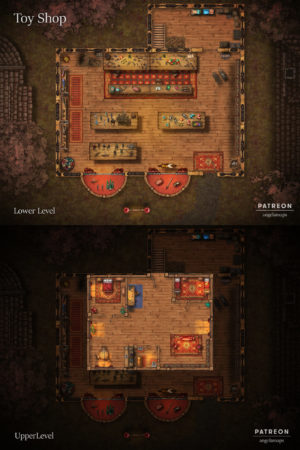 Toy Shop – Angela Maps – Free, Static, and Animated Battle Maps for D&D ...