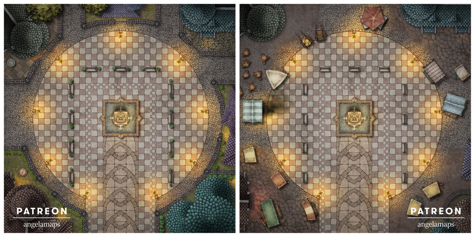 Lady of Pain, Sigil – Angela Maps – Free, Static, and Animated Battle ...