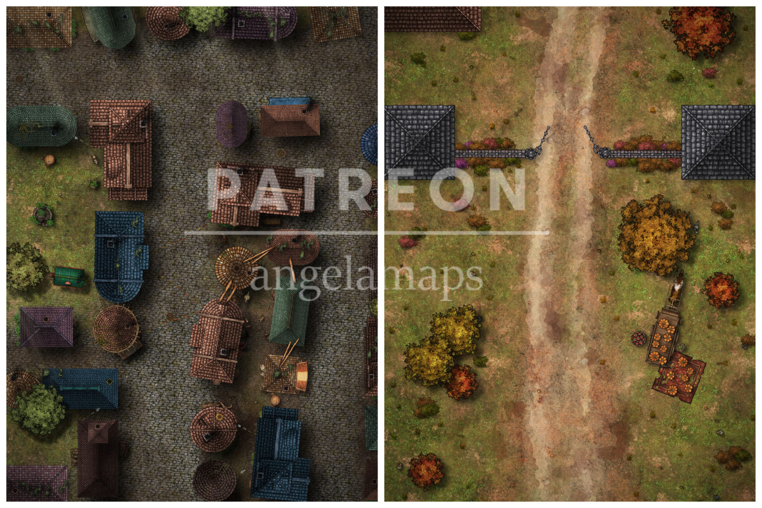Alley – Angela Maps – Free, Static, and Animated Battle Maps for D&D ...