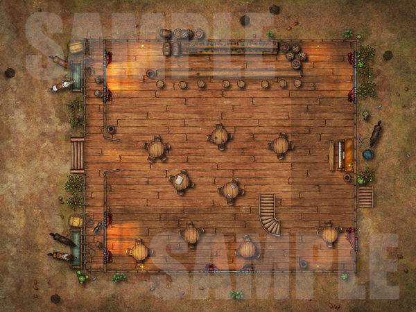 Saloon battle map pack – Foundry VTT support. JPG/MP4 – Angela Maps ...
