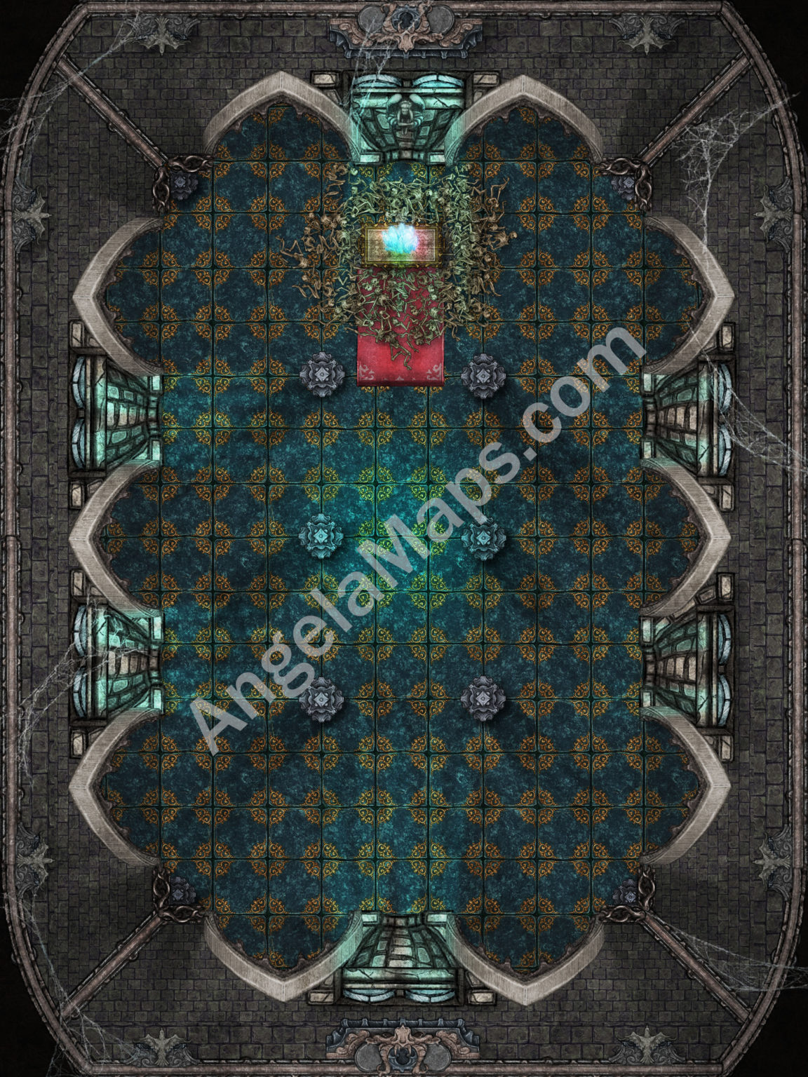 Pathfinder Starstone trial battle map – Angela Maps – Free, Static, and ...