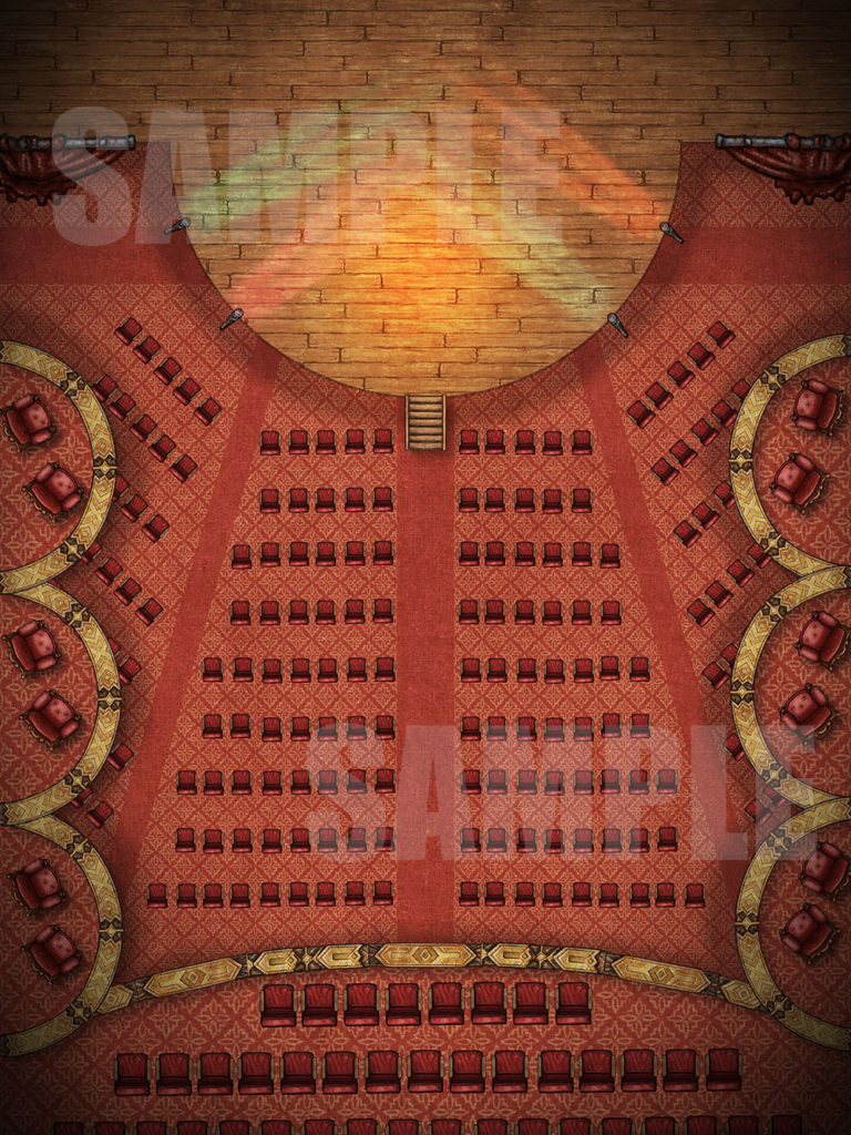 Opera House battle map pack – Foundry VTT support. JPG – Angela Maps ...
