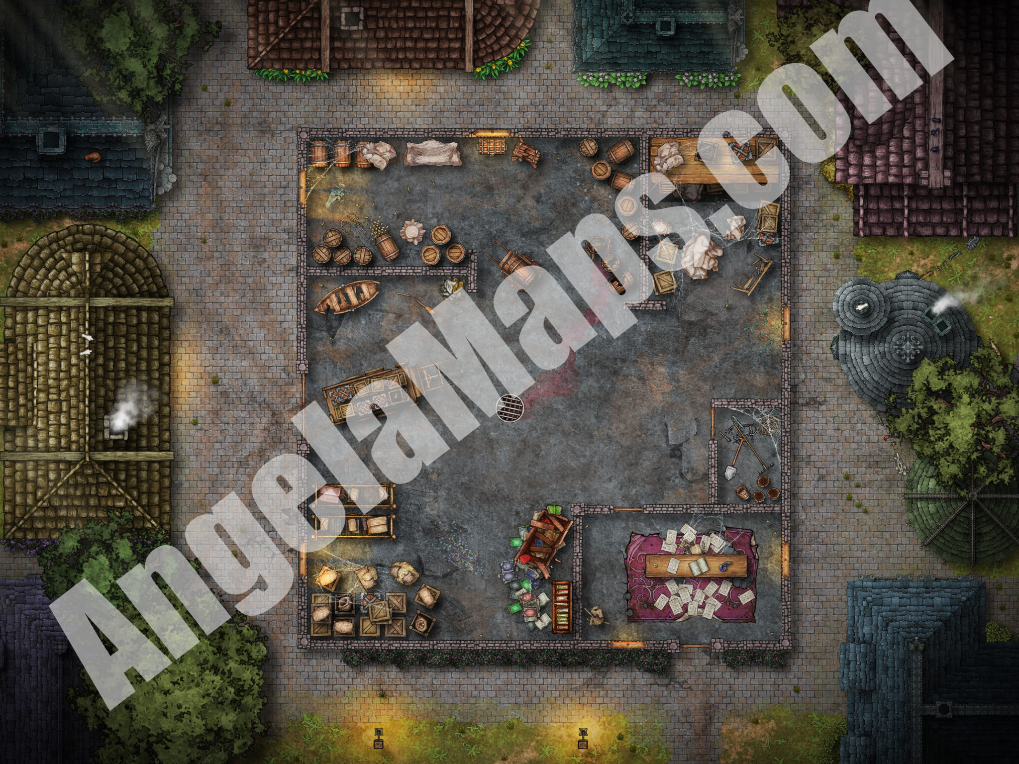Warehouse – Foundry VTT support. JPG – Angela Maps – Free, Static, and ...