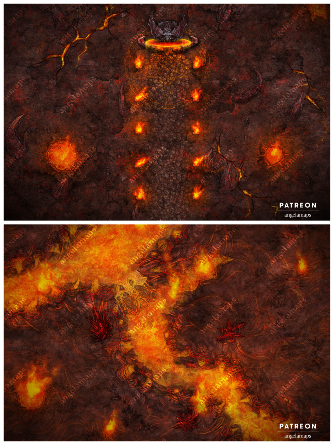 Go To Hell – Angela Maps – Free, Static, and Animated Battle Maps for D ...