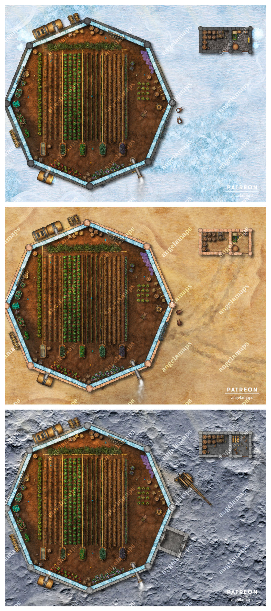 Greenhouse – Angela Maps – Free, Static, and Animated Battle Maps for D ...