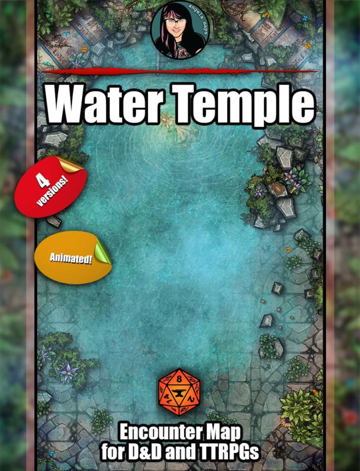 Water Temple – Foundry VTT support – Animated JPG/MP4/WEBM – Angela ...