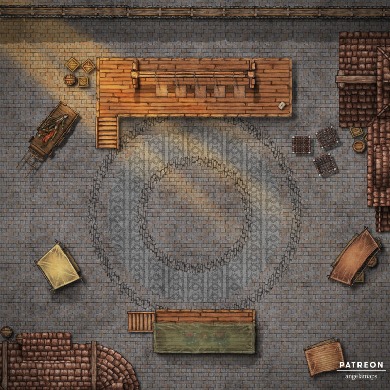 Executioner Map Pack – Angela Maps – Free Battle Maps for TTRPGs
