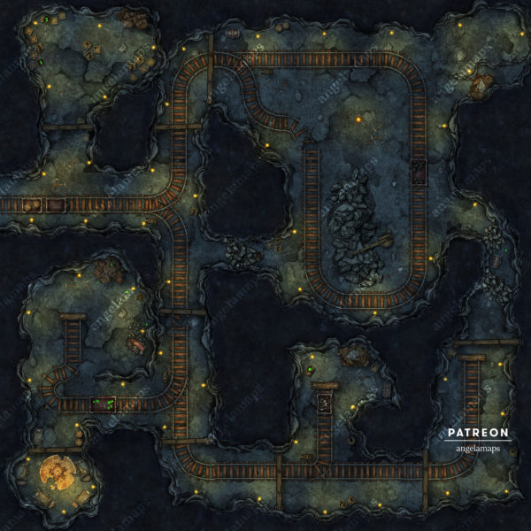 Mine – Foundry VTT support – Animated JPG/MP4/WEBM – Angela Maps – Free ...