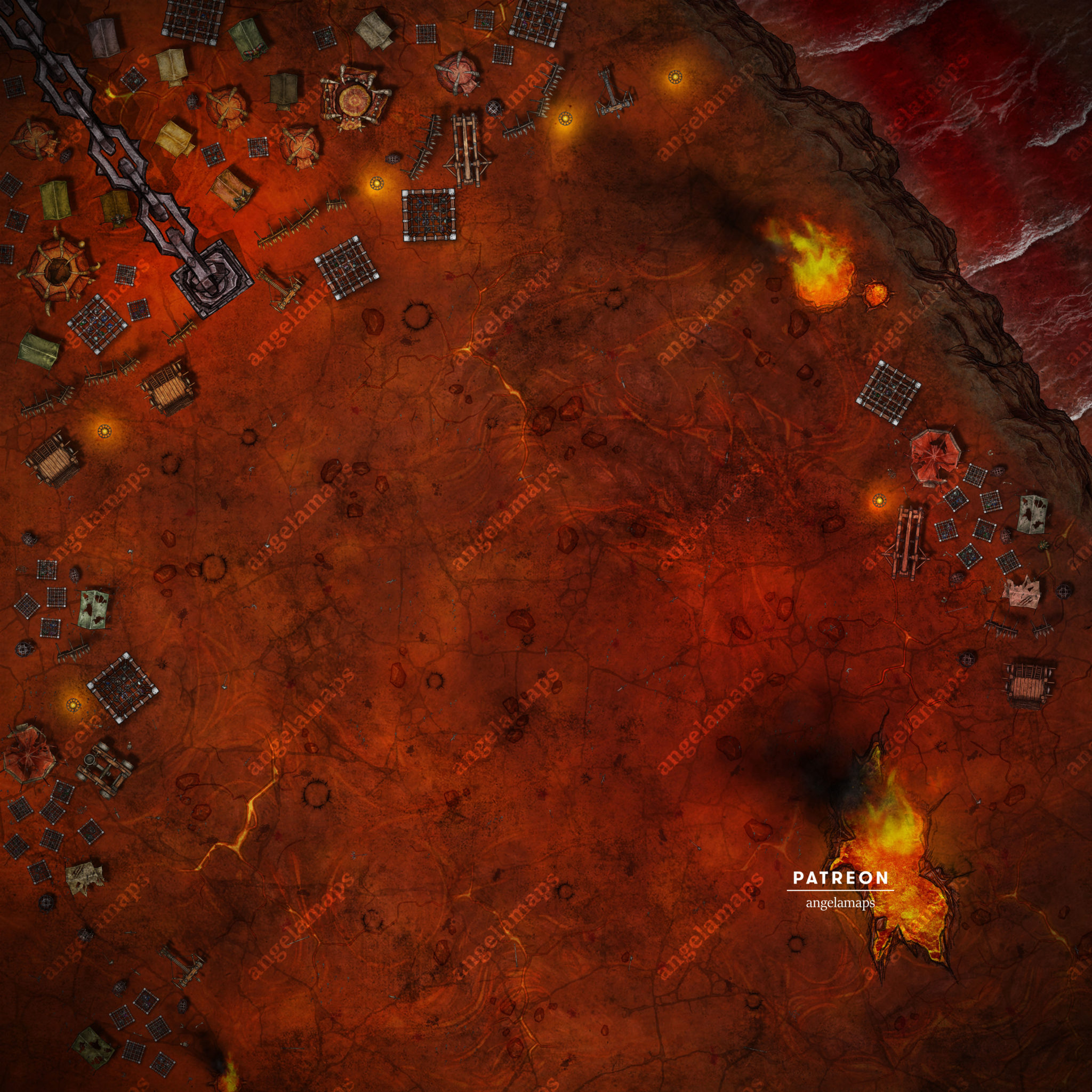 Angela Maps - Big Hell Map - Foundry Hub
