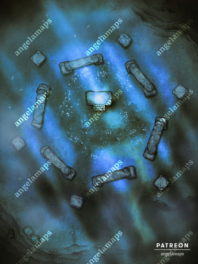Ritual Spot battle map with Foundry VTT support – Animated JPG/WEBM ...