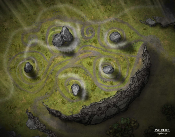 Wind Stones – Angela Maps – Free, Static, and Animated Battle Maps for ...