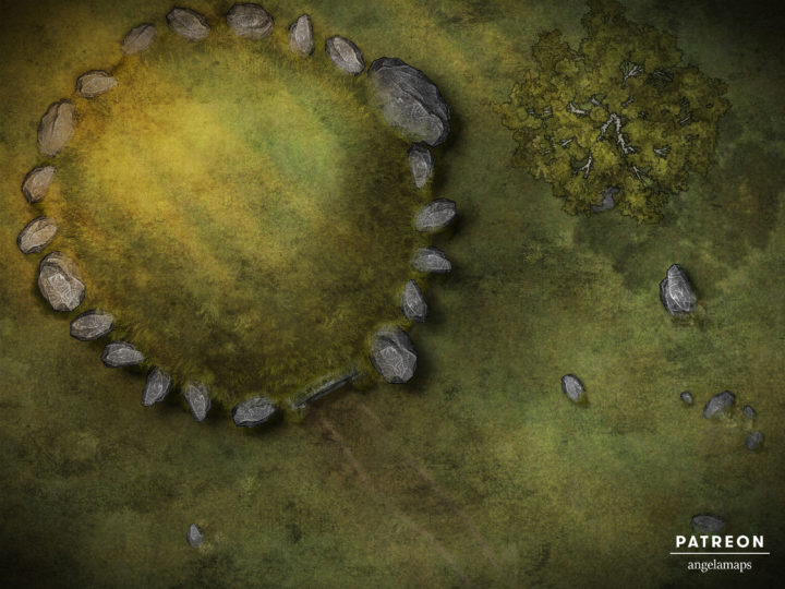 Burial Mound – Angela Maps – Free, Static, and Animated Battle Maps for ...