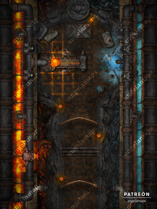 Forge battle map with Foundry VTT support – Animated JPG/WEBM – Angela ...