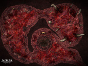 Flesh Dungeon – Angela Maps – Free, Static, and Animated Battle Maps ...