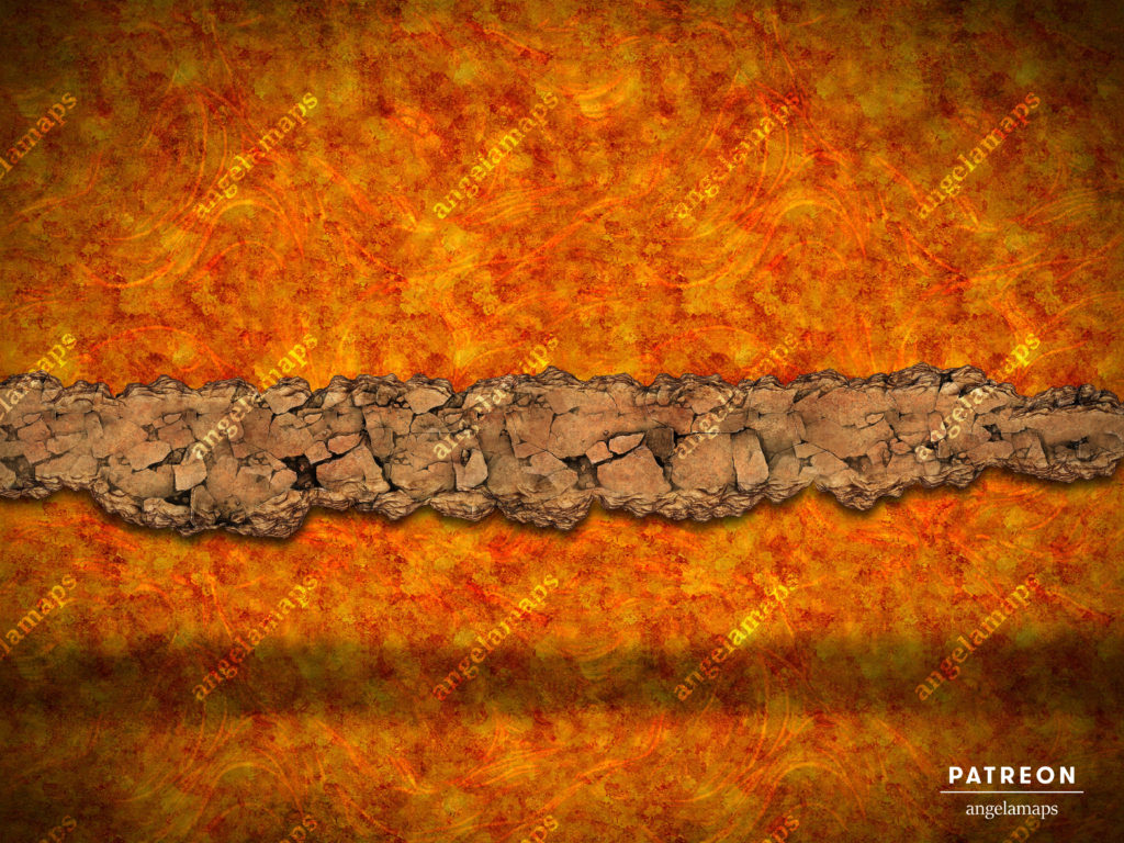 Crumbling Path battle map with Foundry VTT support – Animated JPG/WEBM ...