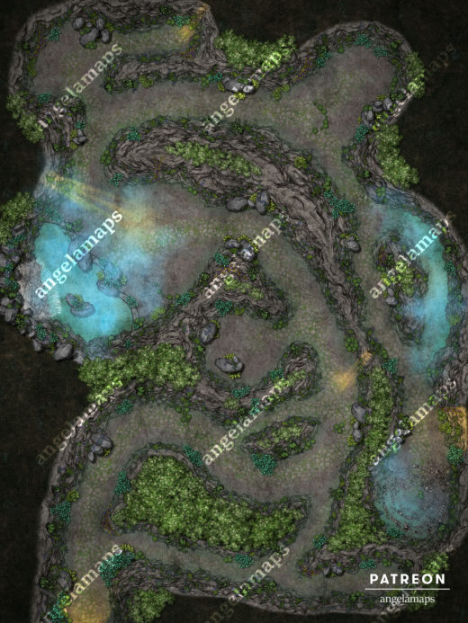 Angela Maps - Druid Cave - Foundry Hub Angela Maps - Druid Cave - Foundry Hub