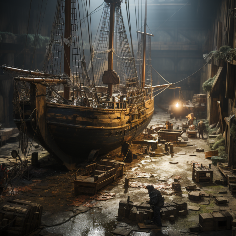 Ship Dock – Angela Maps – Free, Static, and Animated Battle Maps for D ...