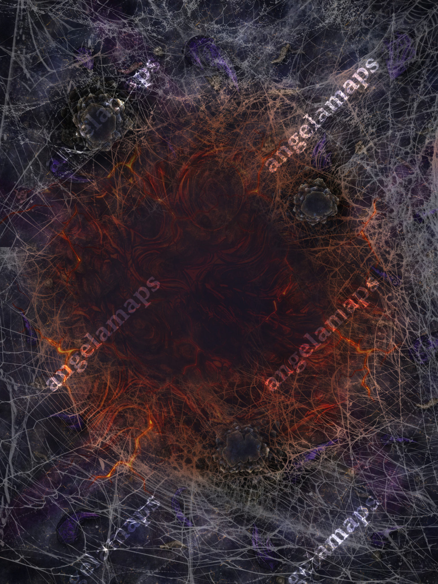 Spider Lair – Angela Maps – Free, Static, and Animated Battle Maps for ...