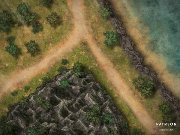 Two Paths – Angela Maps – Free, Static, and Animated Battle Maps for D ...
