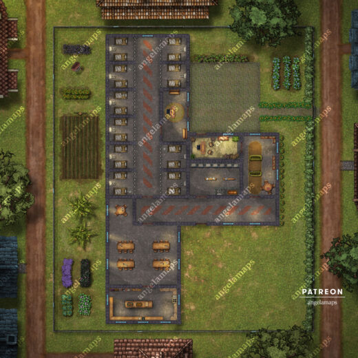 Prison – Angela Maps – Free, Static, and Animated Battle Maps for D&D ...