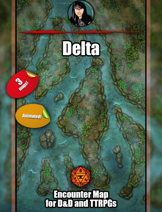 Delta – Angela Maps – Free Battle Maps for TTRPGs