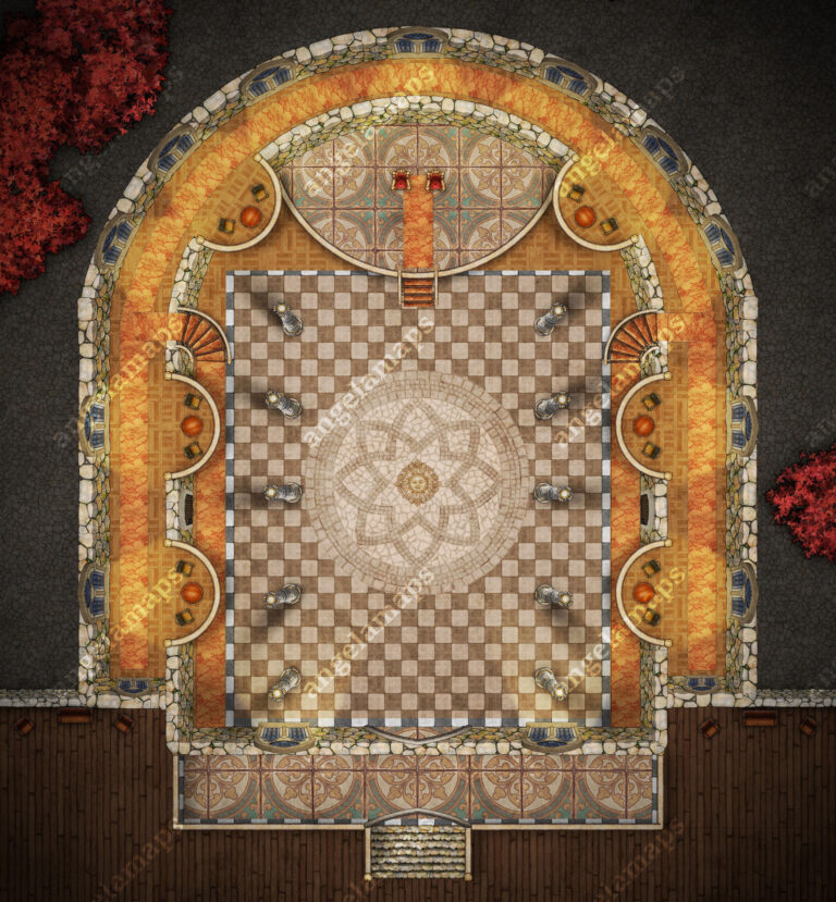 Ballroom – Angela Maps – Free Battle Maps for TTRPGs