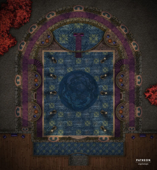 Ballroom – Angela Maps – Free, Static, and Animated Battle Maps for D&D ...