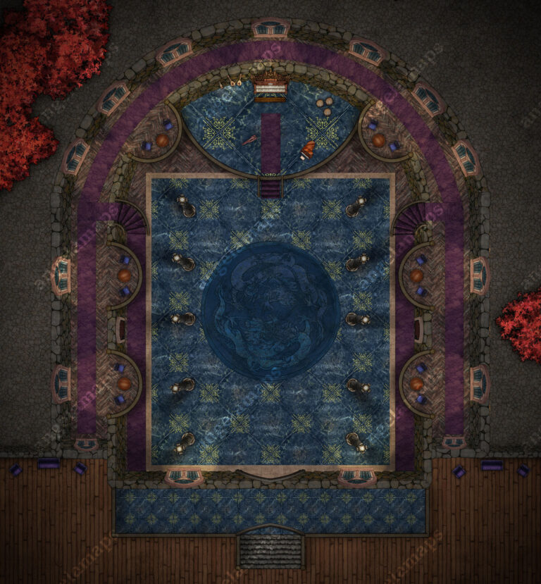 Ballroom – Angela Maps – Free, Static, and Animated Battle Maps for D&D ...