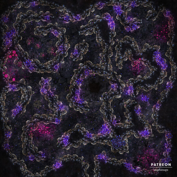 Colorful Cave – Angela Maps – Free, Static, and Animated Battle Maps ...