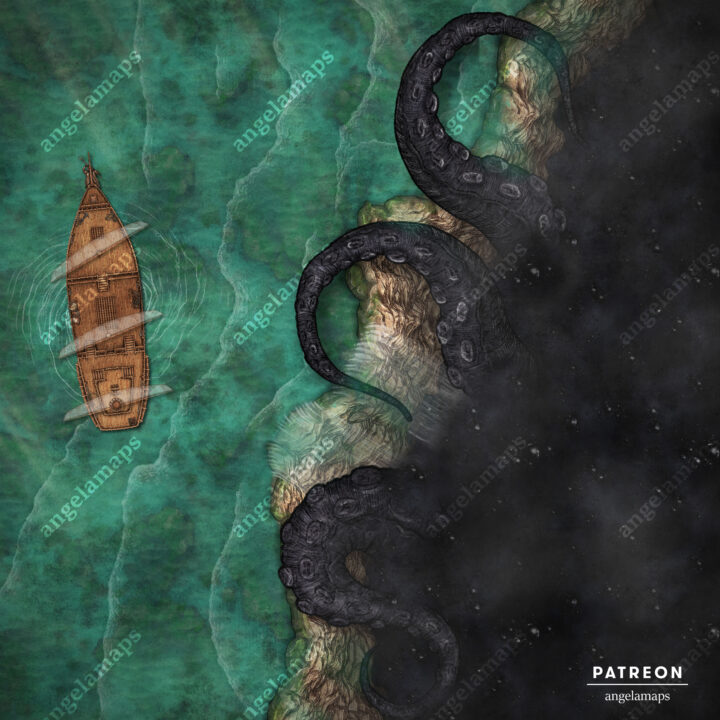 Edge of the World – Angela Maps – Free Battle Maps for TTRPGs