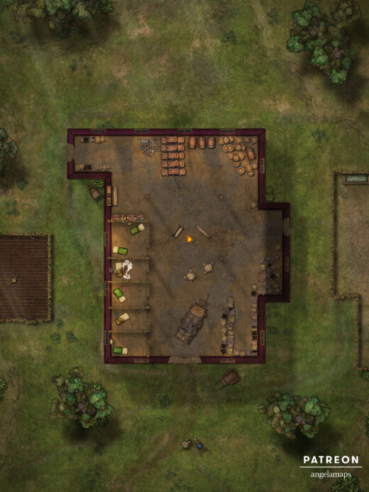 The Barn – Angela Maps – Free, Static, and Animated Battle Maps for D&D ...