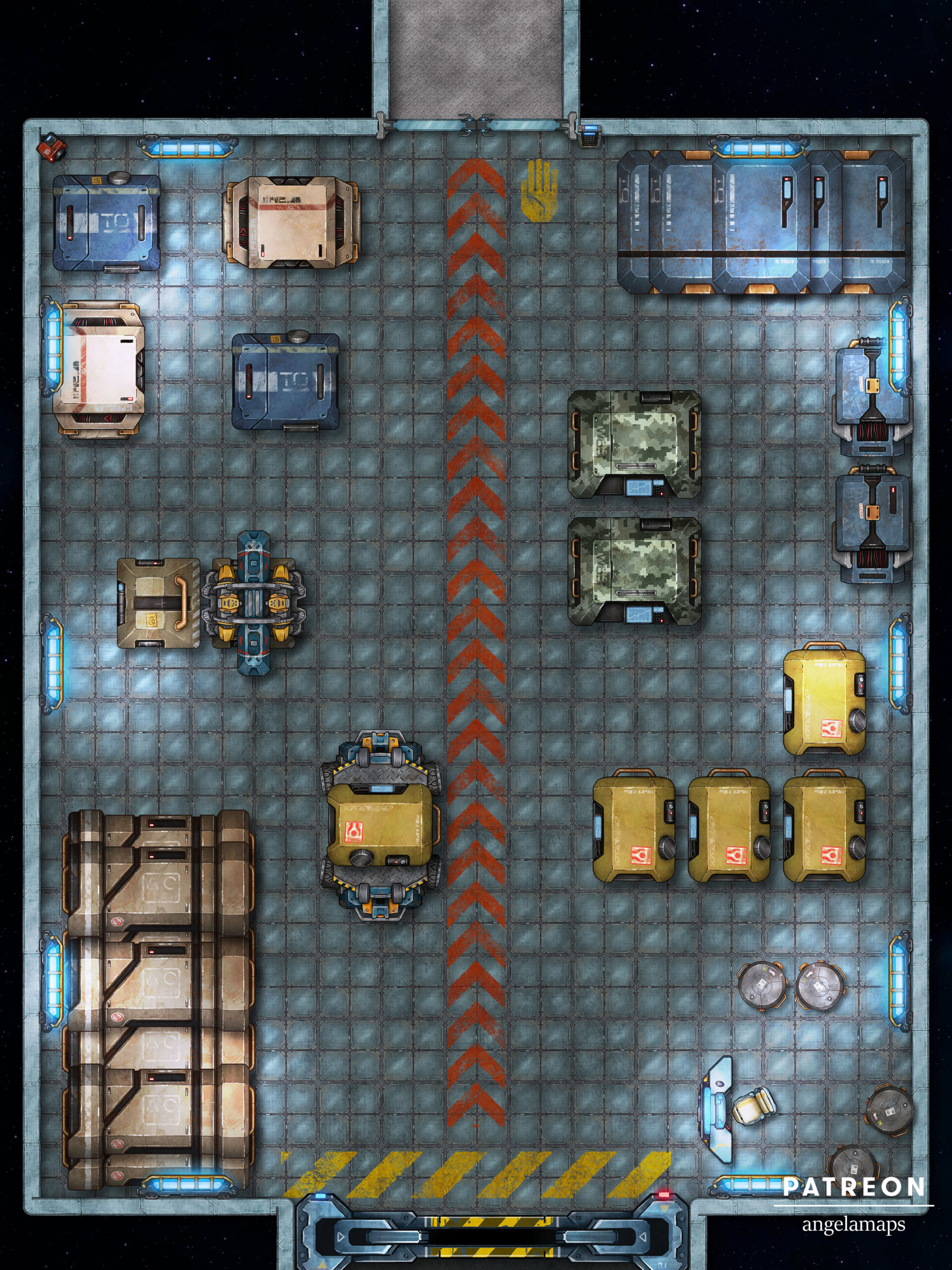 Cargo Deck – Angela Maps – Free, Static, and Animated Battle Maps for D ...